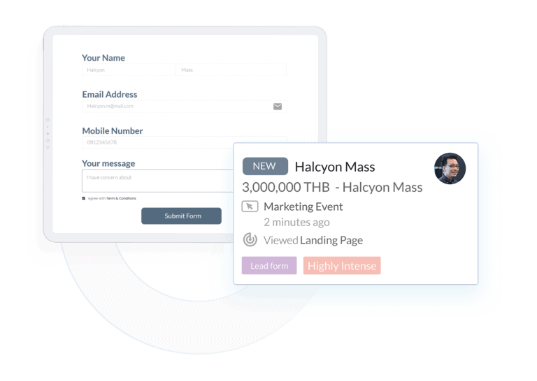 Lead Capturing Management - Wisible